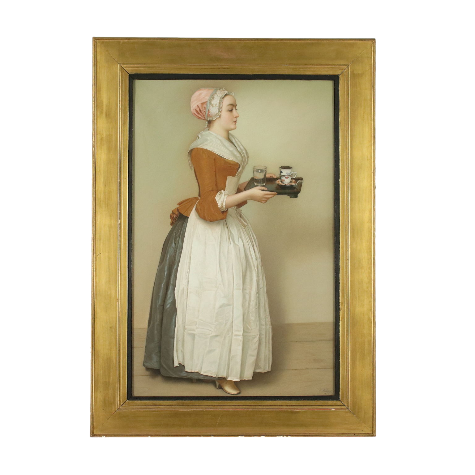 La Belle Chocolatière 1860, Art, 19th Century, dimanoinmano.it